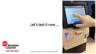 MetaFLEX bioanalyser short presentation | PPT