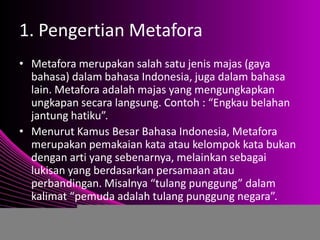 Metafora Dalam Pembelajaran Matematika | PPTX
