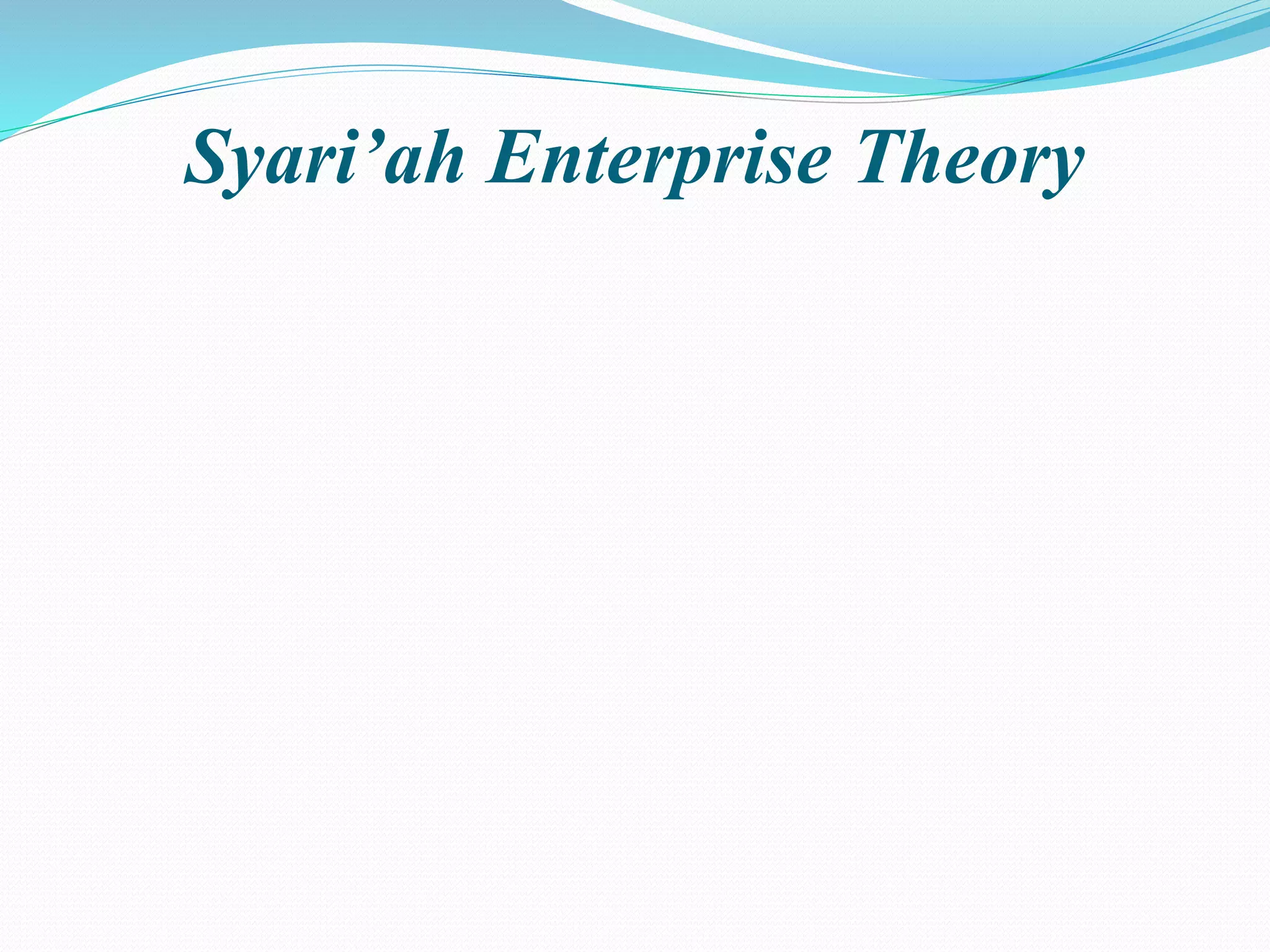 Metafora zakat dan syarri ah entrerprise theory untuk akuntansi | PPTX