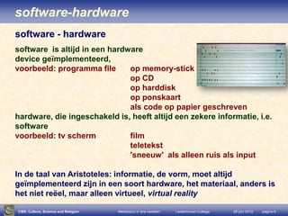 Metafysica in drie beelden | PDF