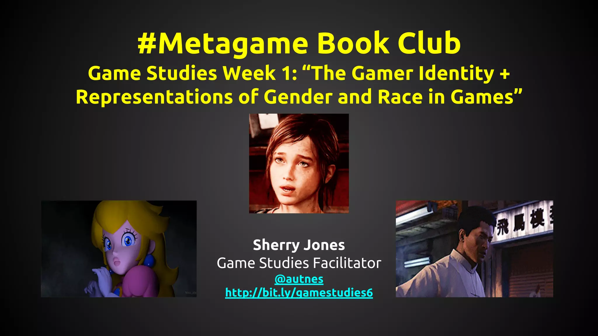 "The Gamer Identity and Representations of Gender and Race in Games" by ...