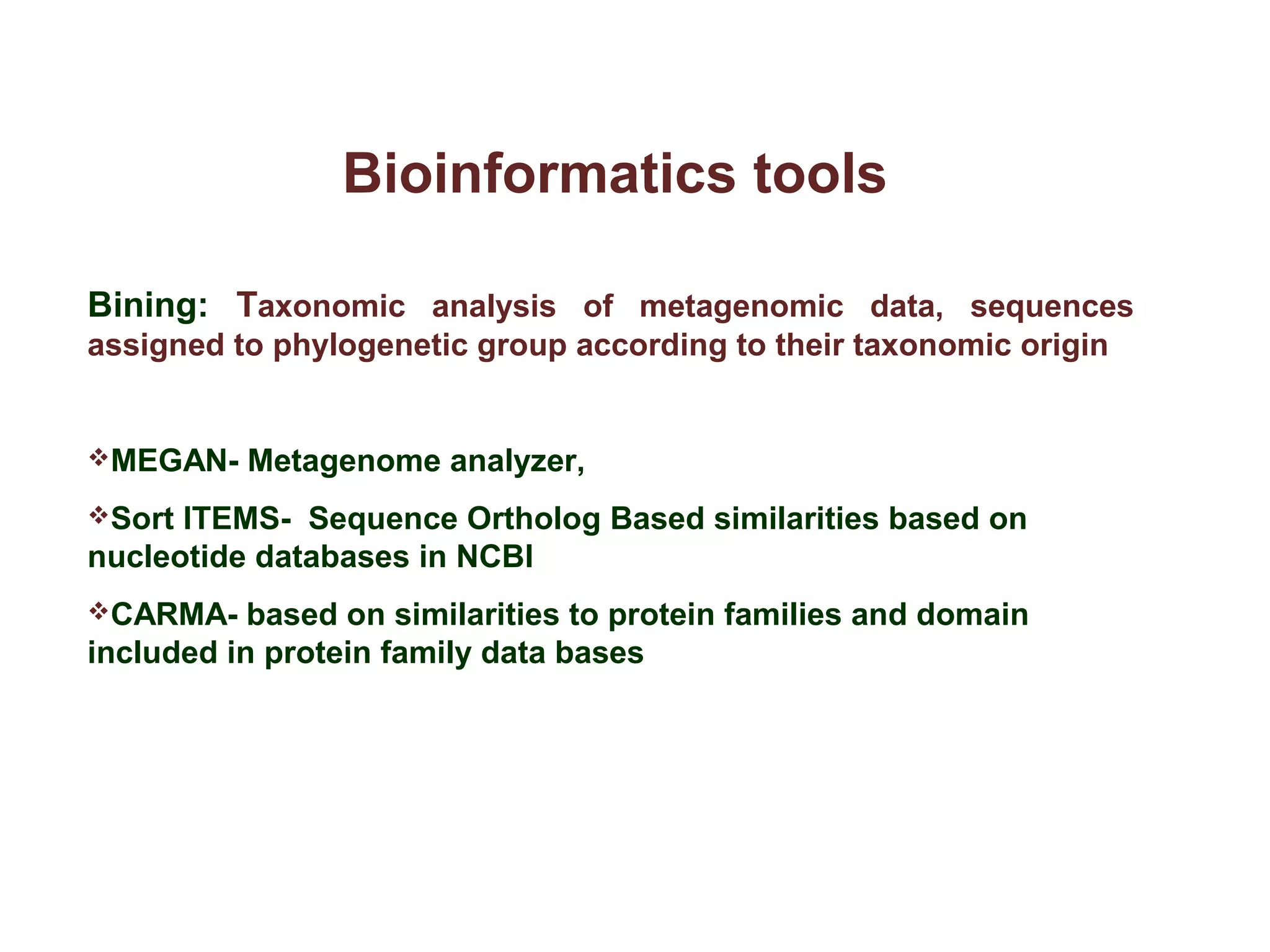 Metagenomic | PPT