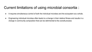 Synthetic microbial communities : Microbial consortia engineering | PDF