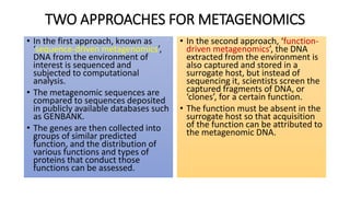 Metagenomics | PPTX