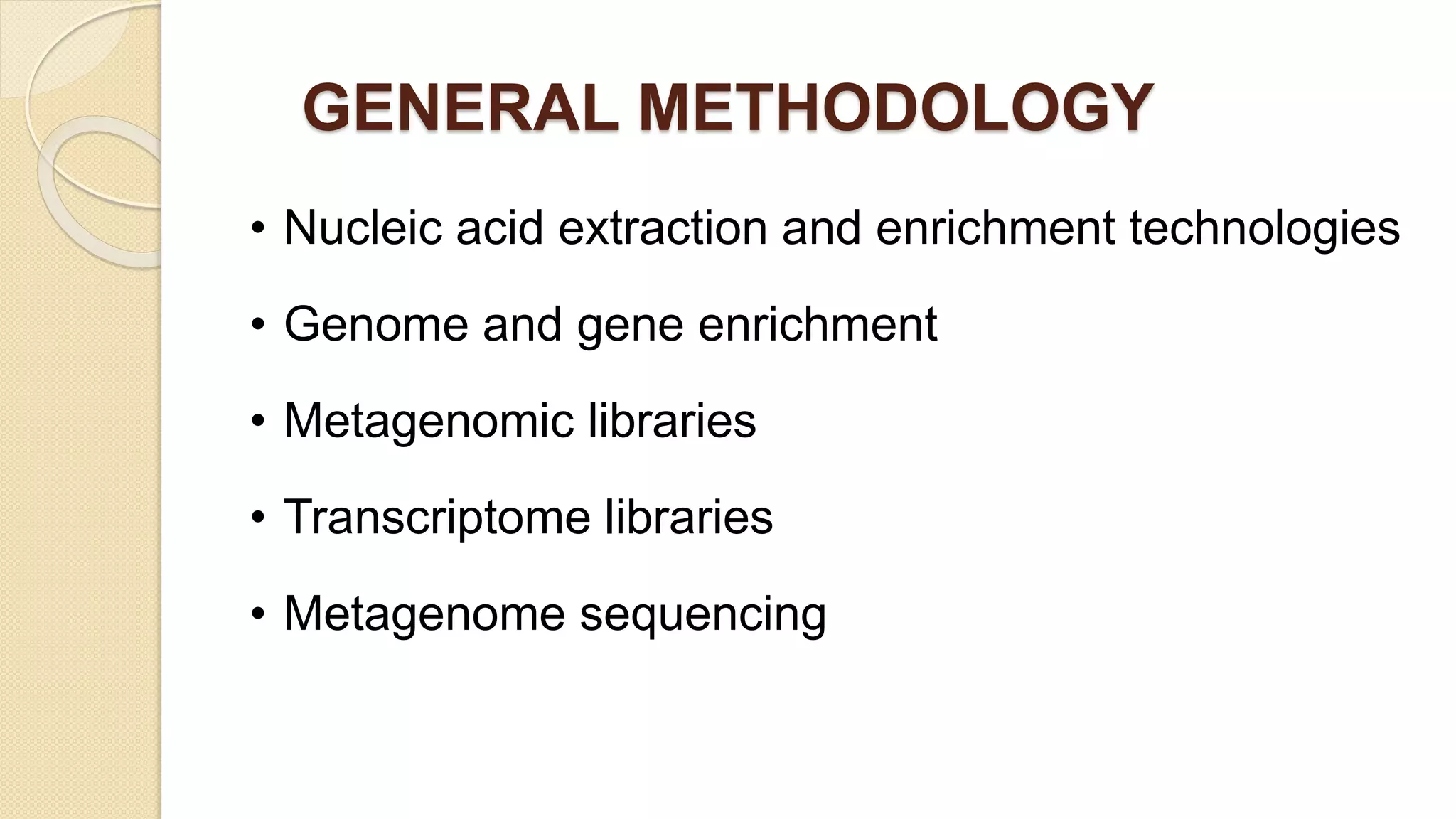 Metagenomics | PPTX