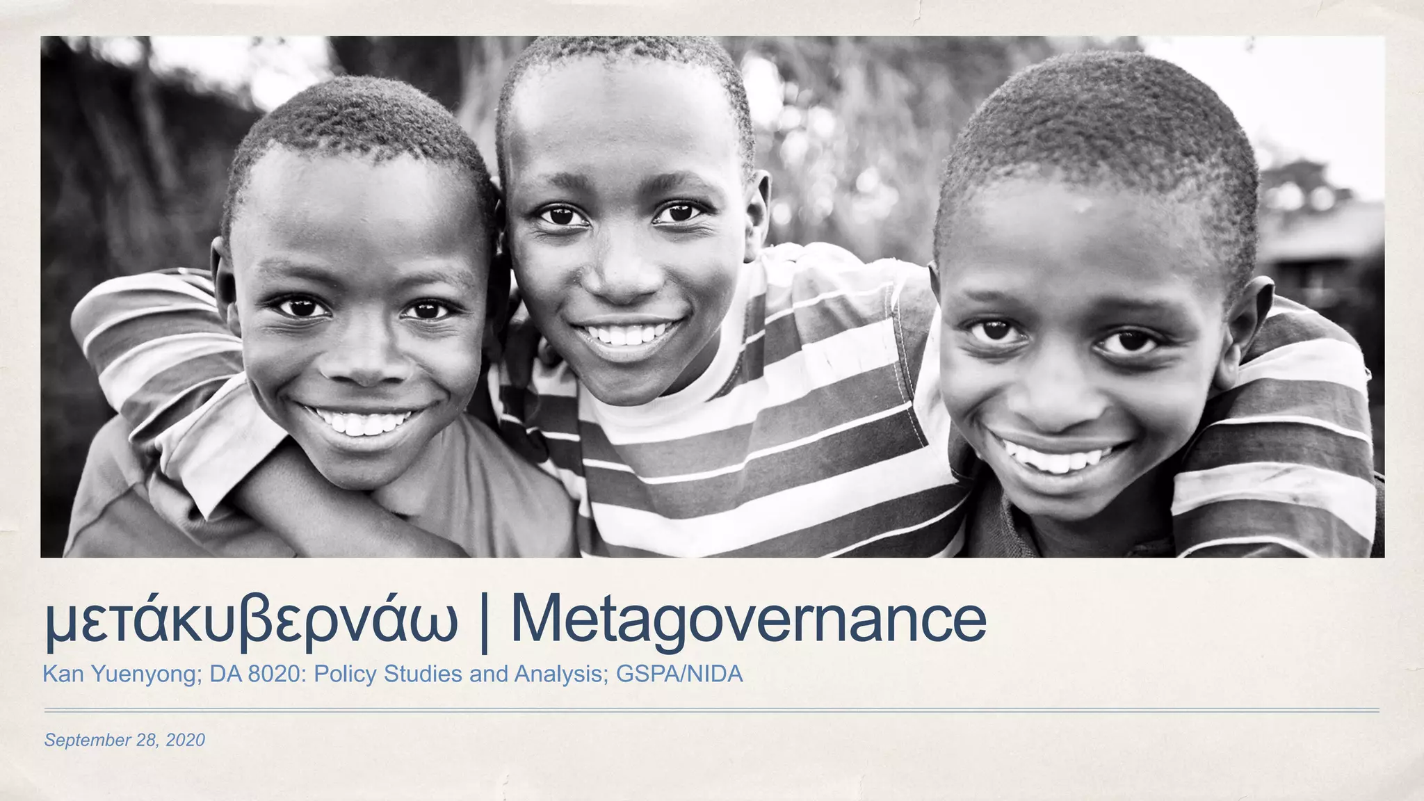 Metagovernance | PPT