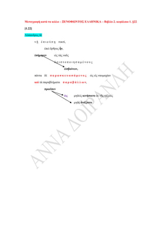ΜΕΤΑΓΡΑΦΕΣ ΚΑΤΑ ΤΑ ΚΩΛΑ | PDF