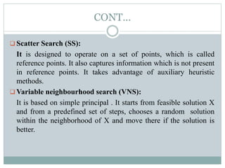 Various Metaheuristic algorithms For Securing VANET | PPTX