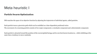 Metaheuristics for software testing | PPTX