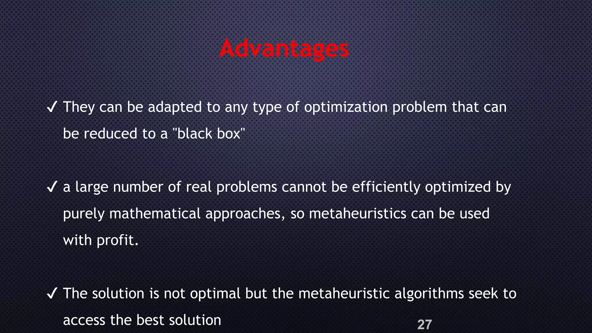 Metaheuristics | PPTX