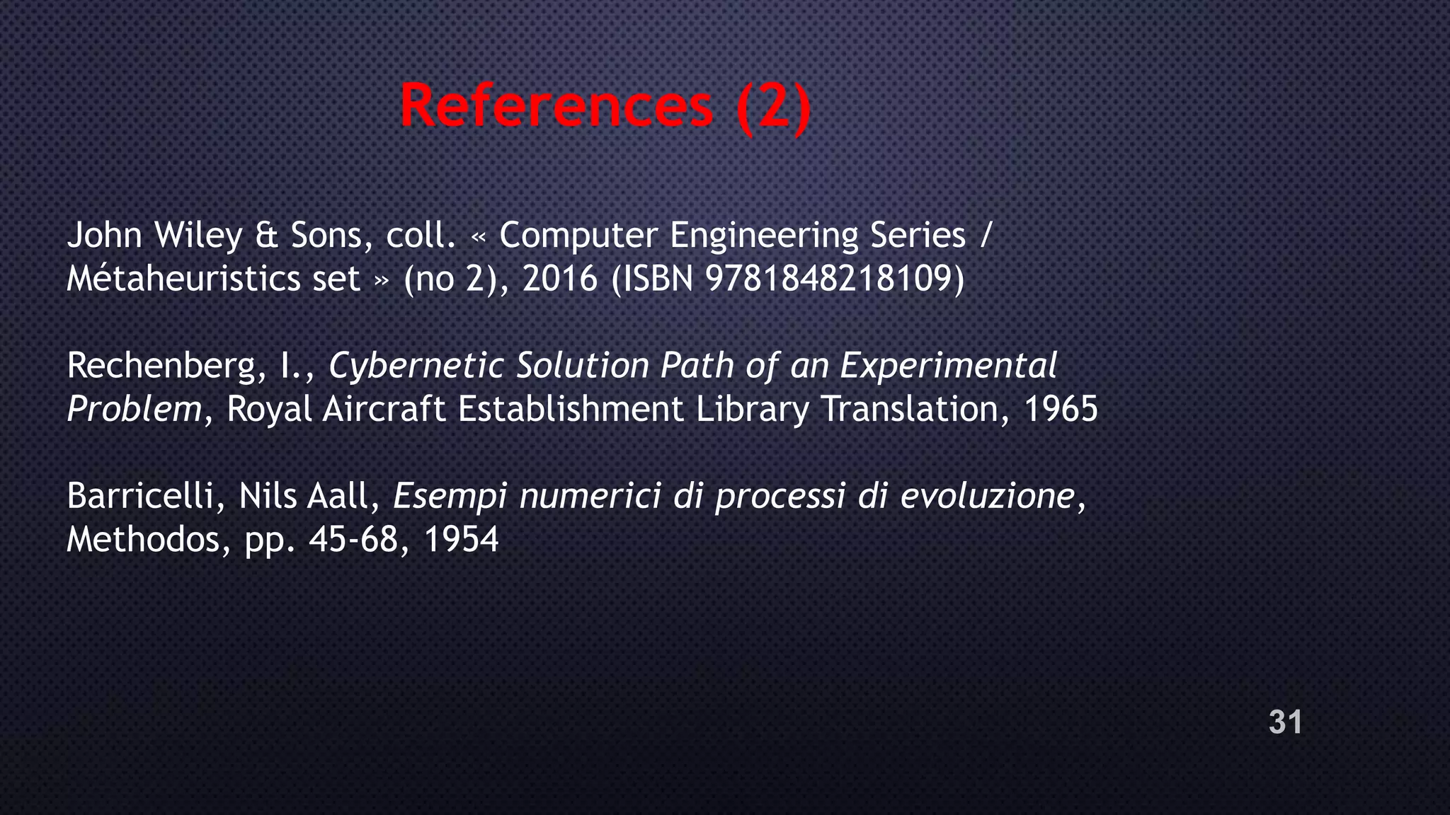 Metaheuristics | PPTX