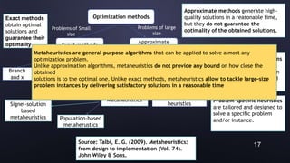 Metaheuristics | PPTX