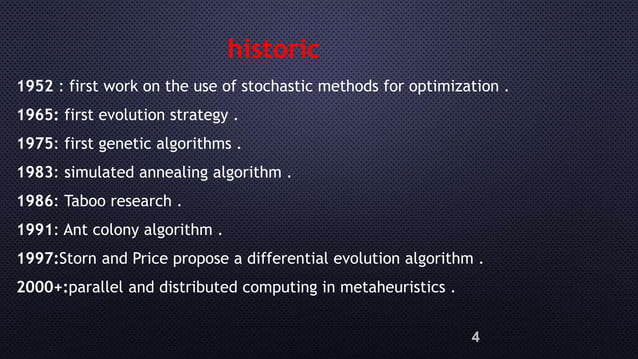 Metaheuristics | PPTX | Computing | Technology & Computing