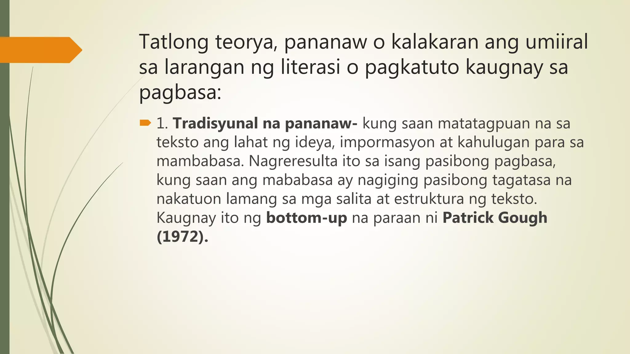 Metakognitibong pagbasa tungo sa mapanuring pagbasa at mambabasa | PPTX