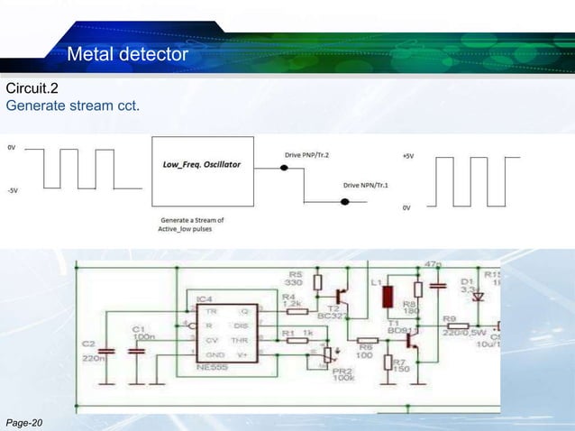 metal detector for security applications | PPT
