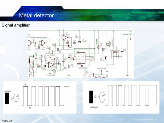 metal detector for security applications | PPT