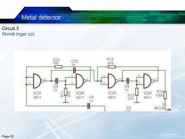 metal detector for security applications | PPT