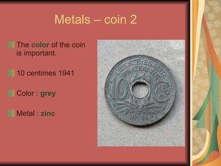 Metal coin | PPT
