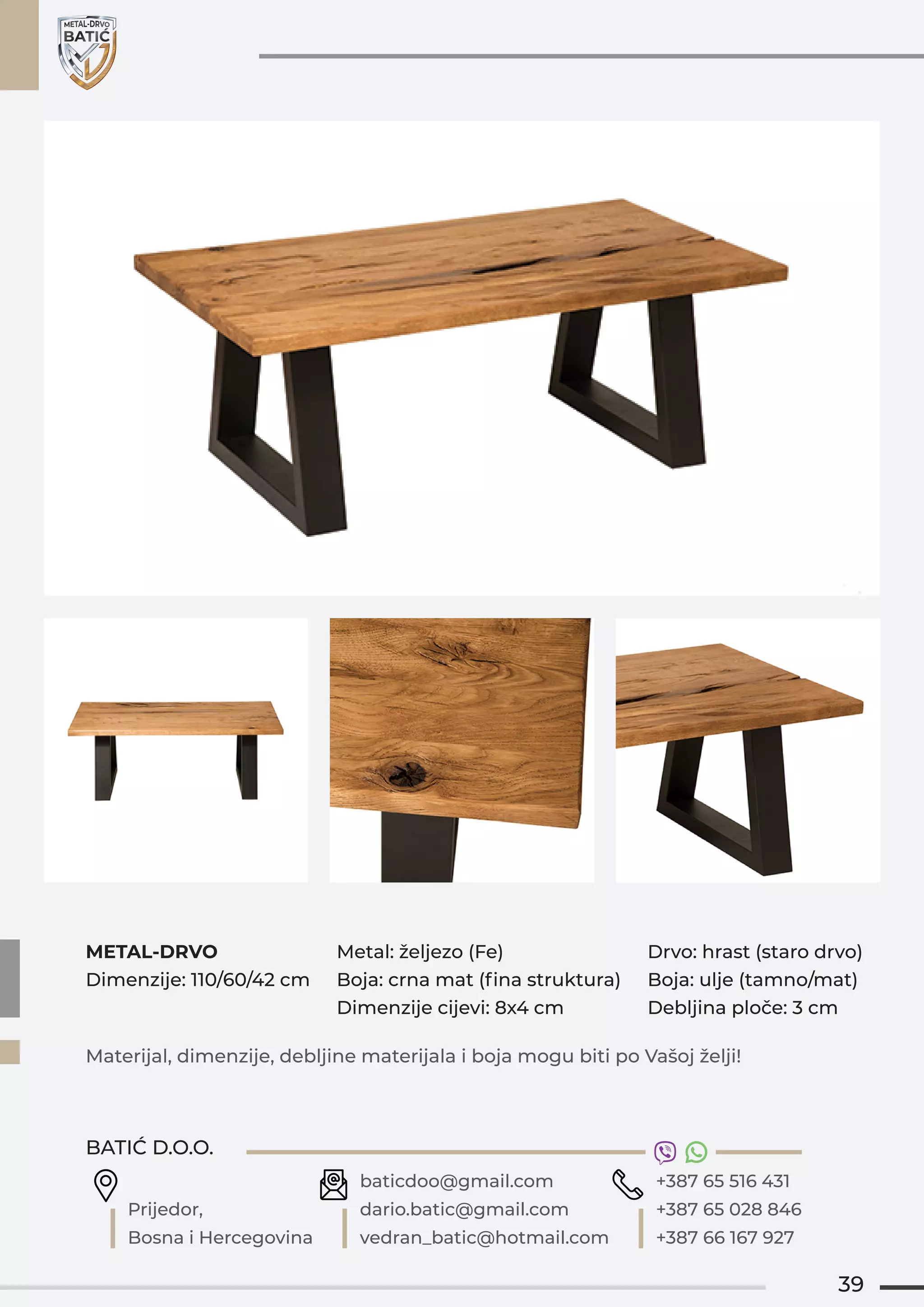 Metal drvo batic katalog | PDF