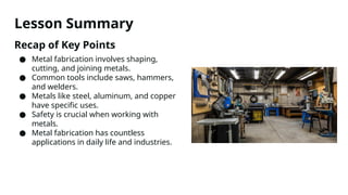 Report in tle Metal-fabrication-and-repair.pptx