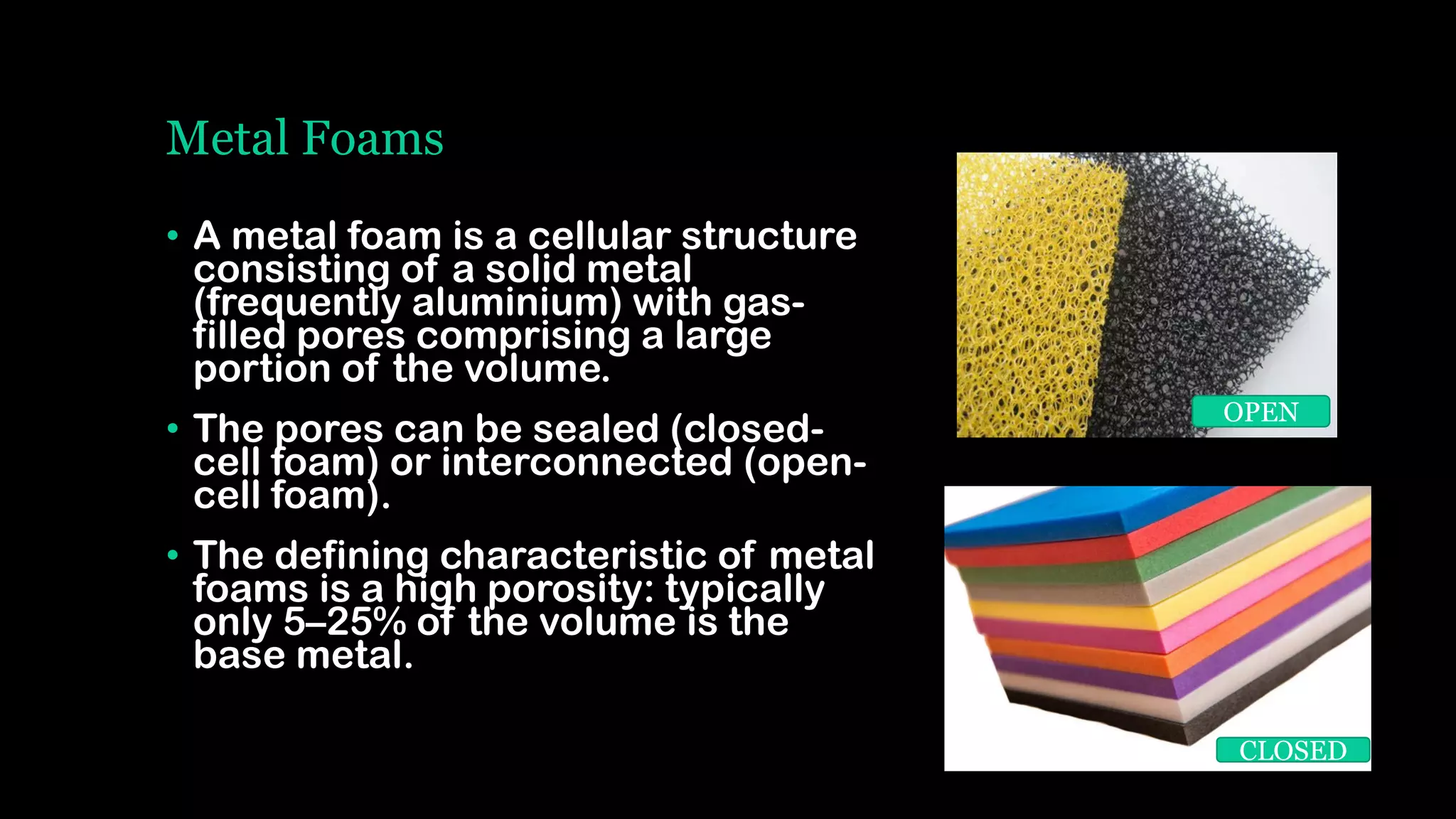 Metal foams | PDF