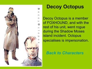 Metal Gear Solid | PPT