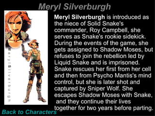 Metal Gear Solid | PPT