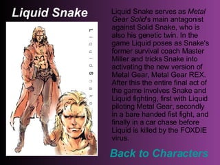 Metal Gear Solid | PPT