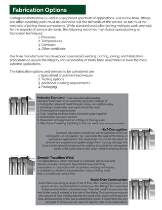Flexible Metal Hose & Custom Hose Assemblies | PDF