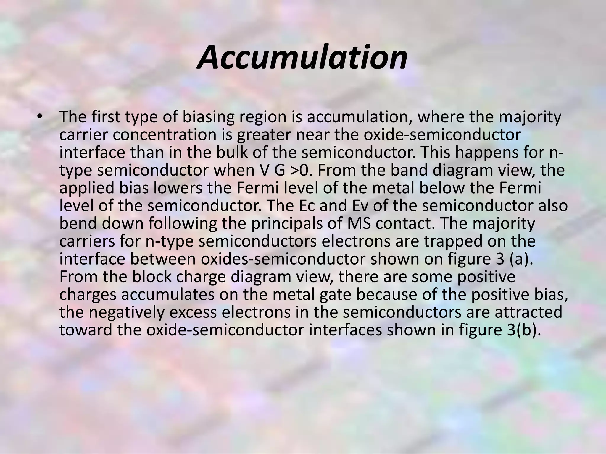 Metal oxide-semiconductor (mos) fundamentals | PPTX