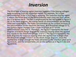 Metal oxide-semiconductor (mos) fundamentals | PPTX