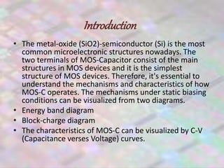Metal oxide-semiconductor (mos) fundamentals | PPTX