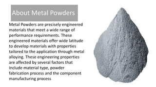 Metal powders | PPT