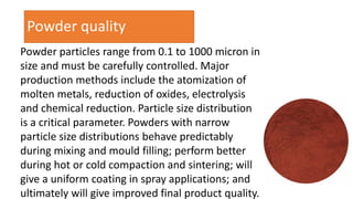 Metal powders | PPT
