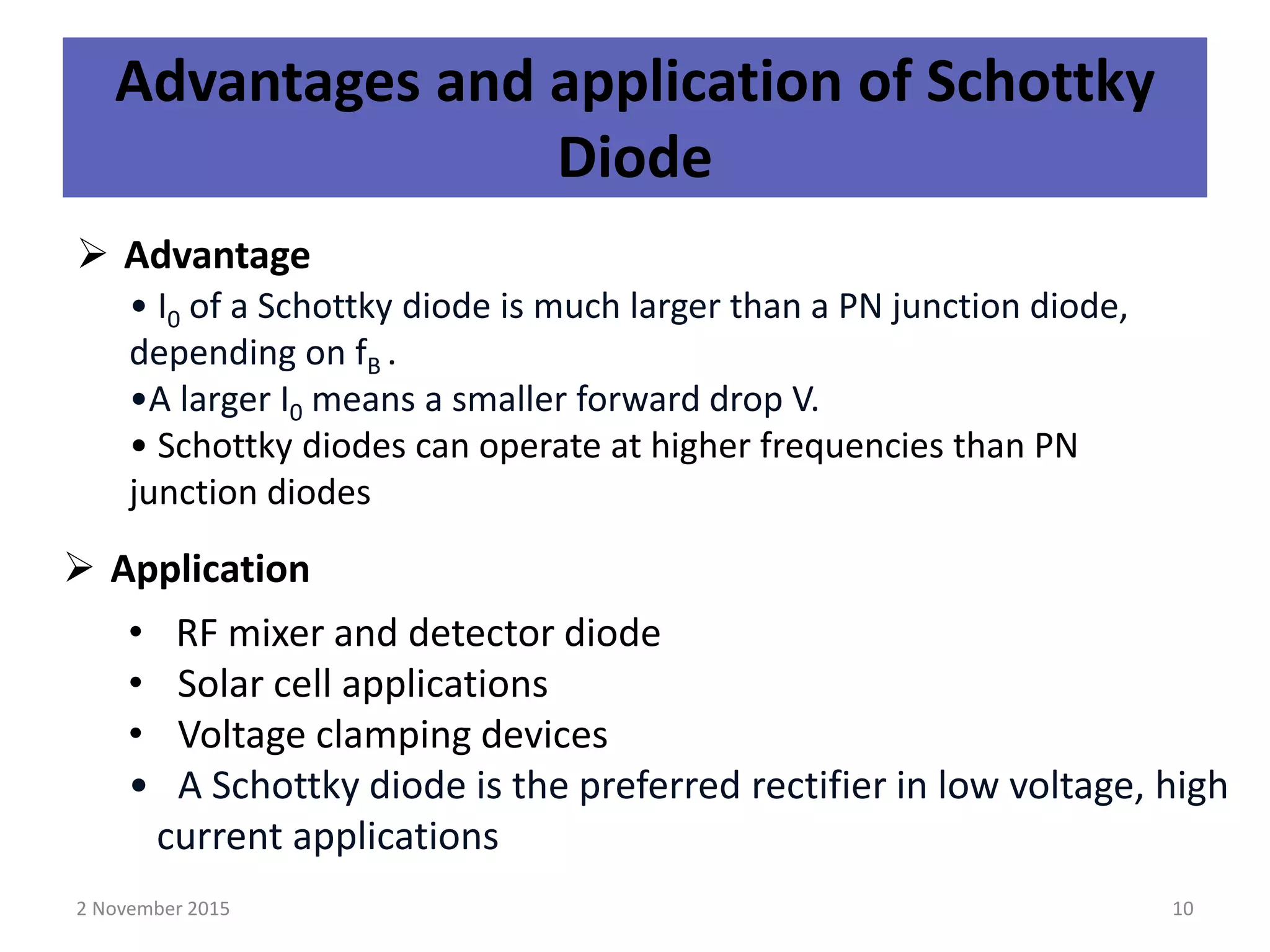Metal semiconductor contacts | PPTX