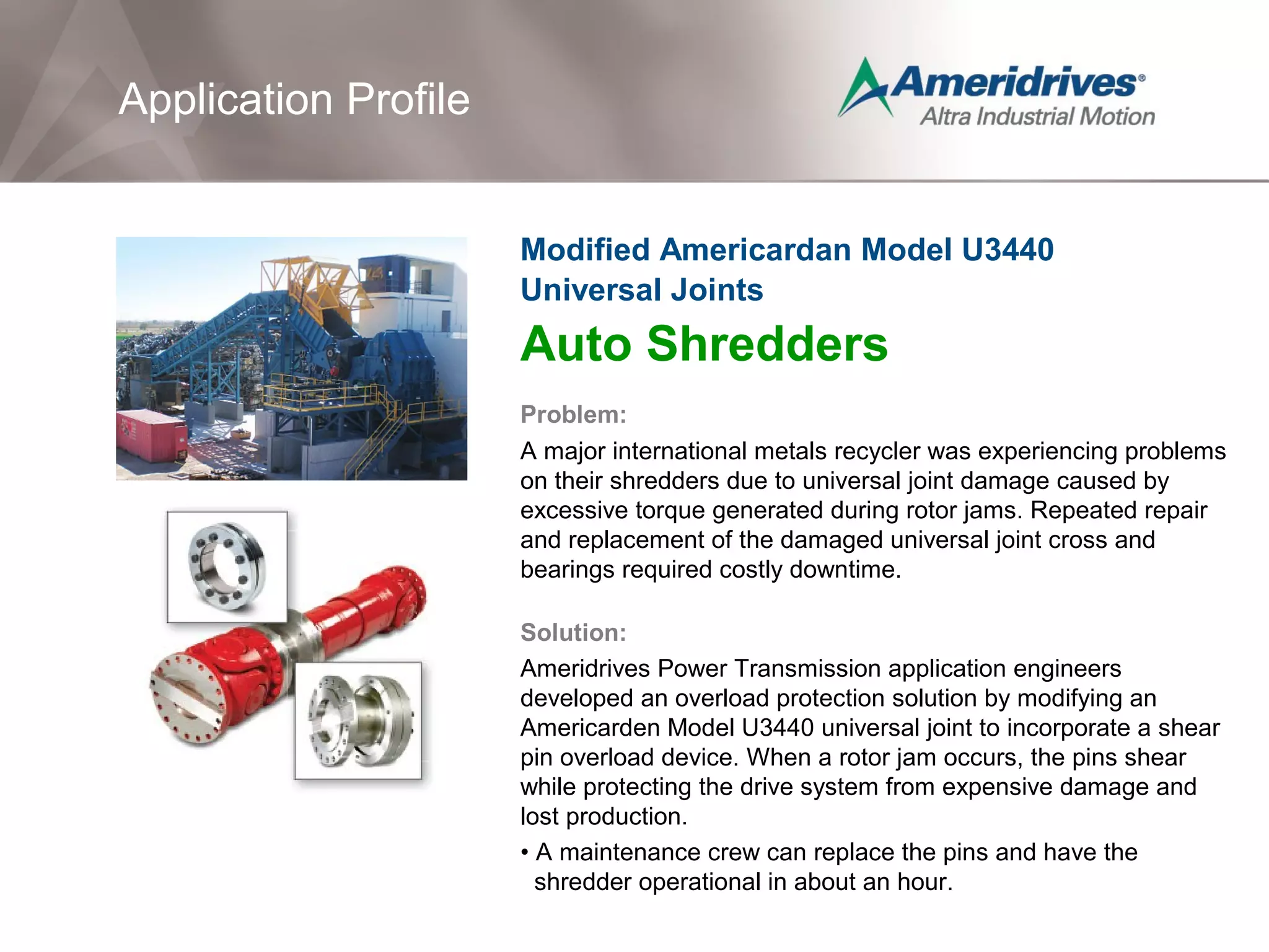 Metal Shredder Market Applications & Innovations | PPT