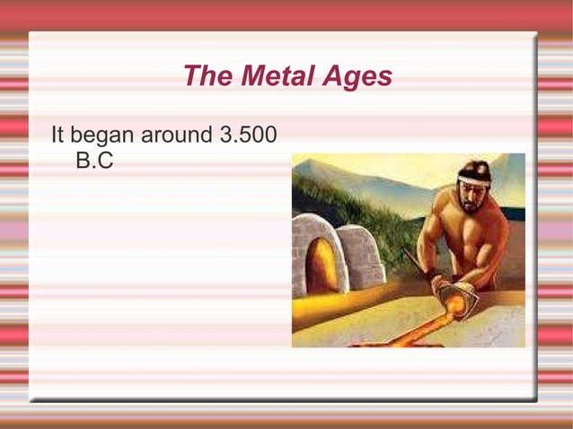 Metal ages (3) | ODP | Science