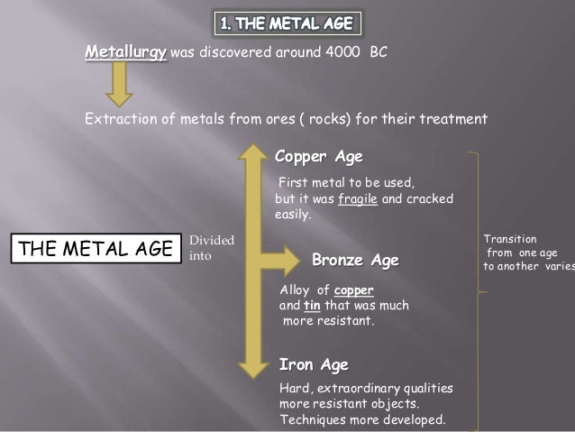 Metal age unit 3