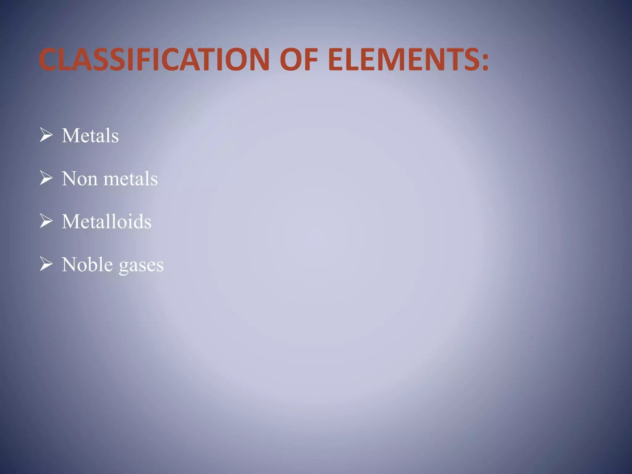 Metal and non metal 6 class | PPTX