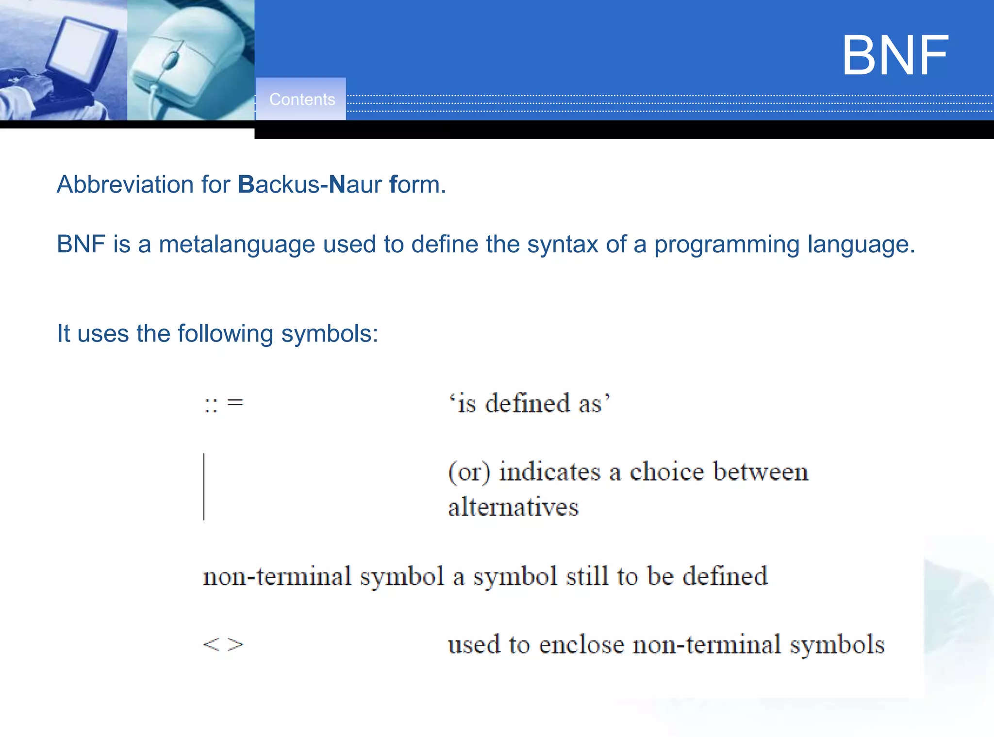 Meta Languages | PPTX