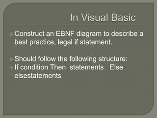 Meta Languages Bnf Ebnf Student Version | PPTX