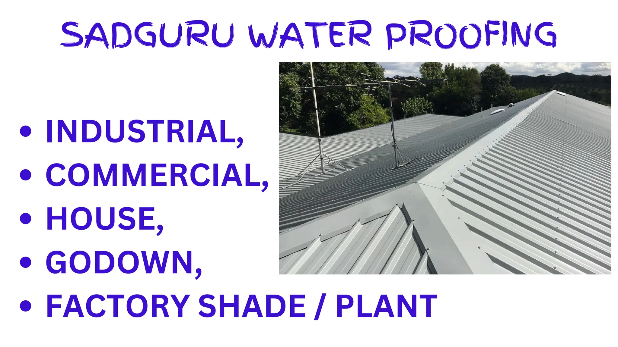 Metal & Asbestos Roof Waterproofing Method , Process | PDF