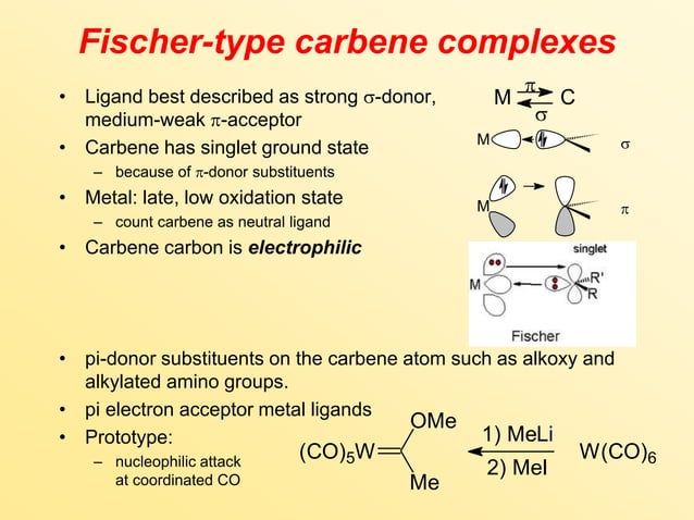 Metal Carbene Complexes.ppt | Chemistry | Science