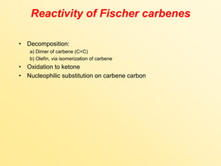 Metal Carbene Complexes.ppt