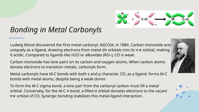 METAL CARBONYLS - POWERPOINT PRESENTATION | PPTX