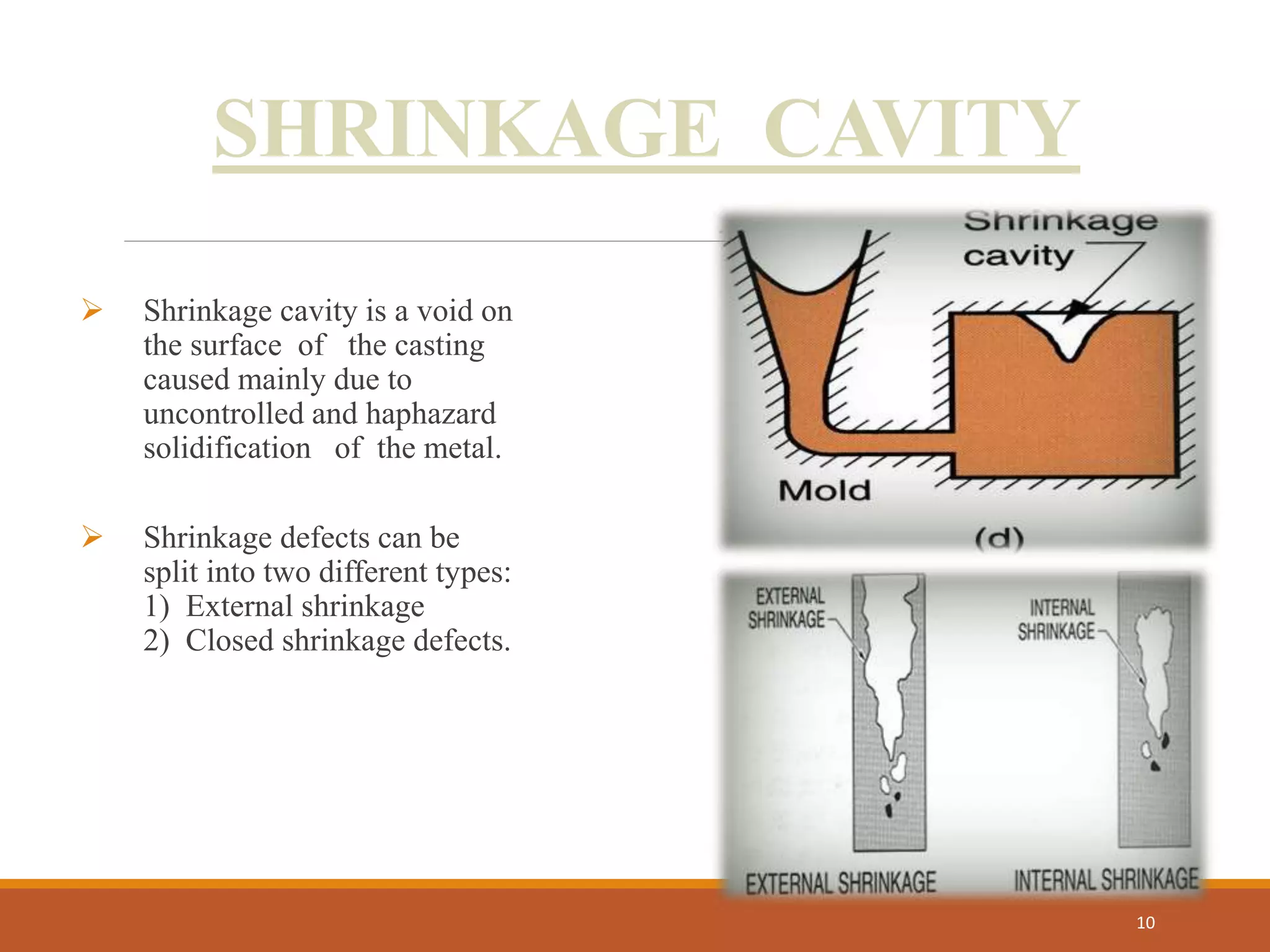 Metal casting defects 1 | PPTX