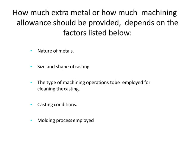 Metal casting ppt1 | PPT
