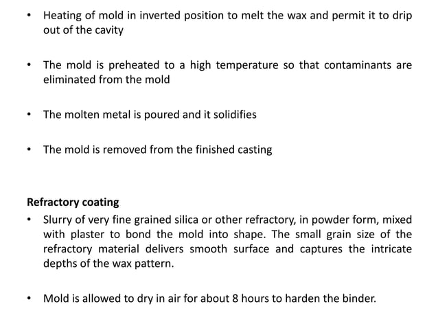 Metal casting ppt2 | PPTX