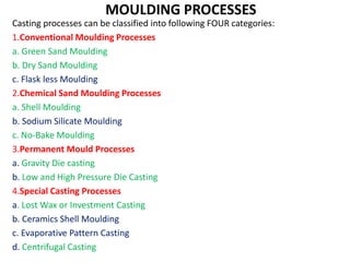 Metal casting ppt2 | PPT