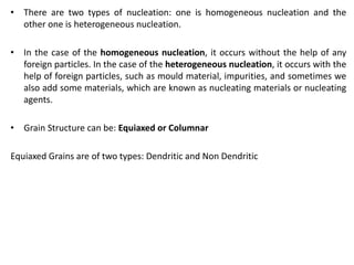 Metal casting ppt3 | PPTX | Chemistry | Science